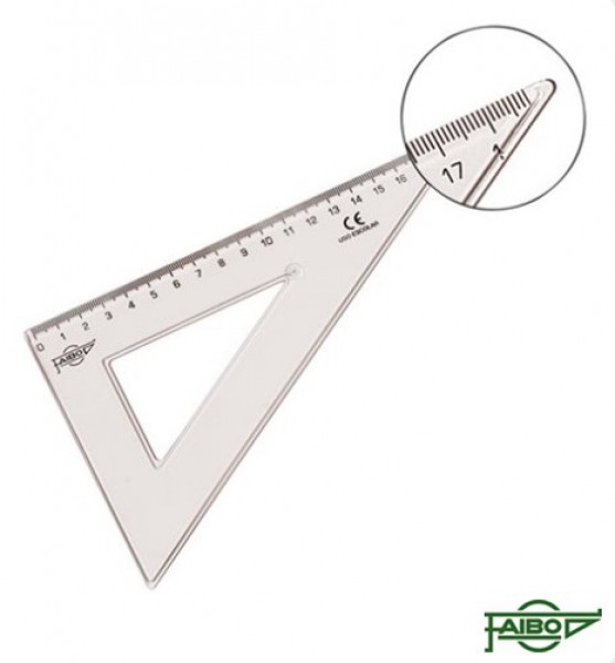 CARTABON 25CM NO GRADUADA TRIANGULAR 101-25CT » Ofigrup